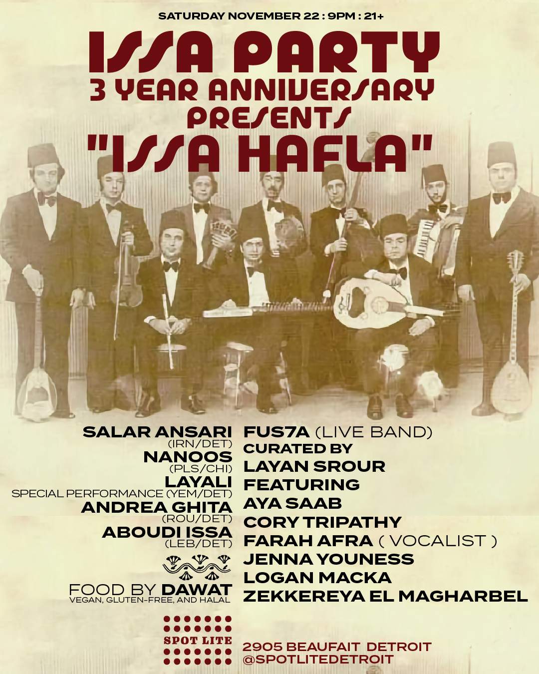 ISSA PARTY 3 YEAR ANNIVERSARY PRESENTS 'ISSA HAFLA' at Spot Lite ...