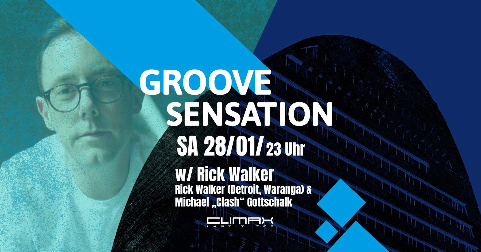 GROOVE SENSATION with Rick Walker at Climax-Institutes, Stuttgart