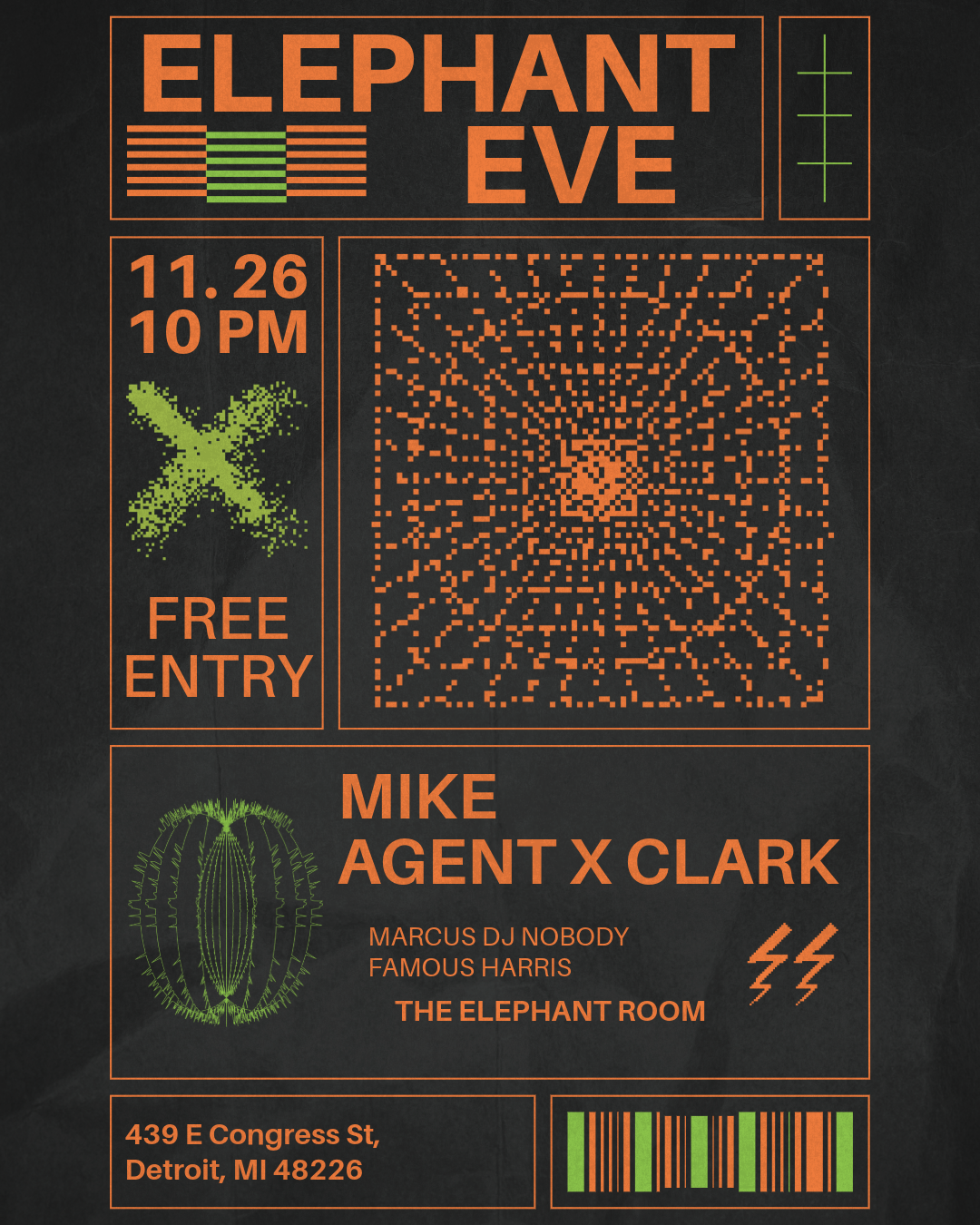 ELEPHANT EVE at The Elephant Room, Detroit