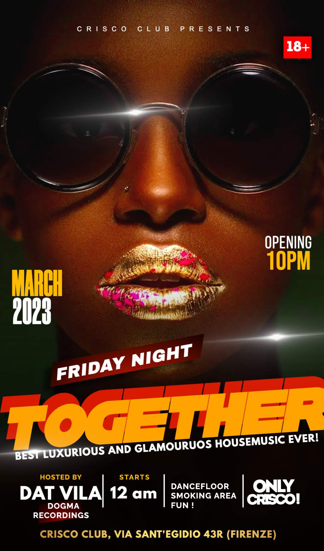 FRIDAY TOGETHER at Crisco Club, Florence