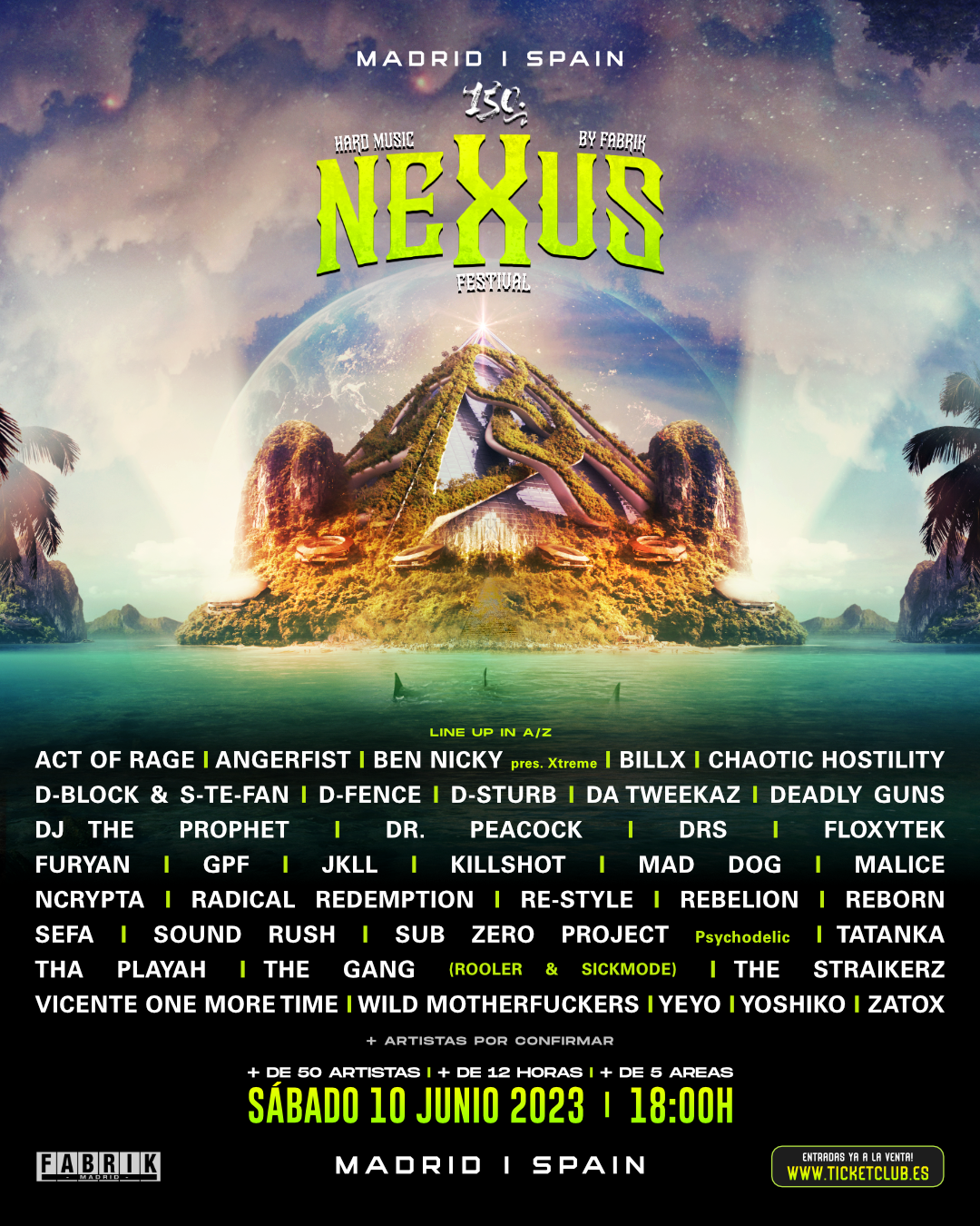 Nexus Festival 2023 at Fabrik, Madrid