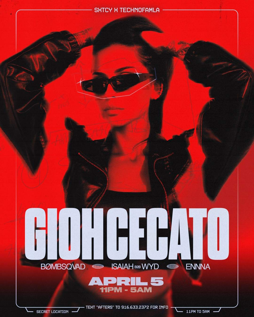 SXTCY x Technofamla PRESENT: Gioh Cecato at TBA, Los Angeles