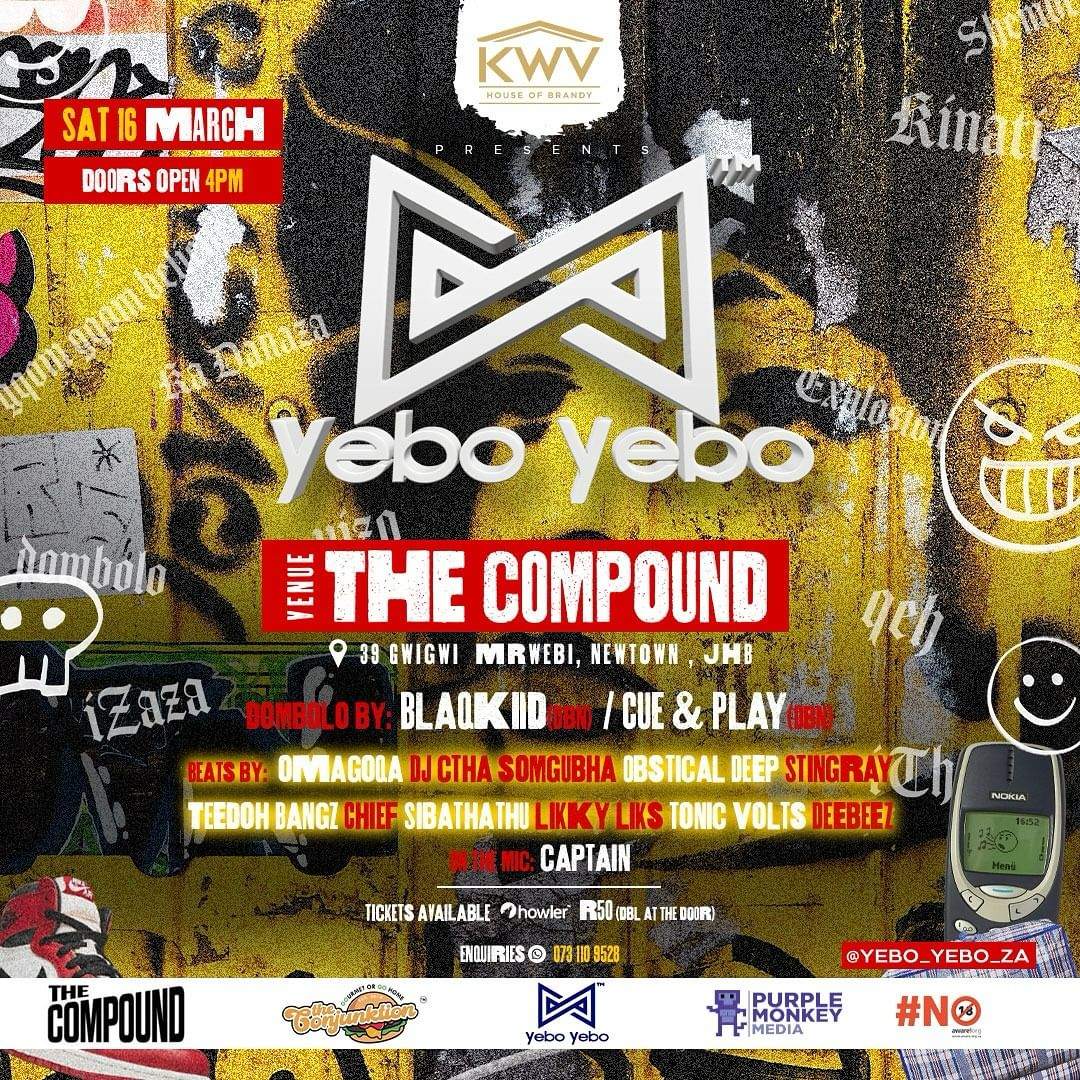 Yebo Yebo at The Compound, Johannesburg