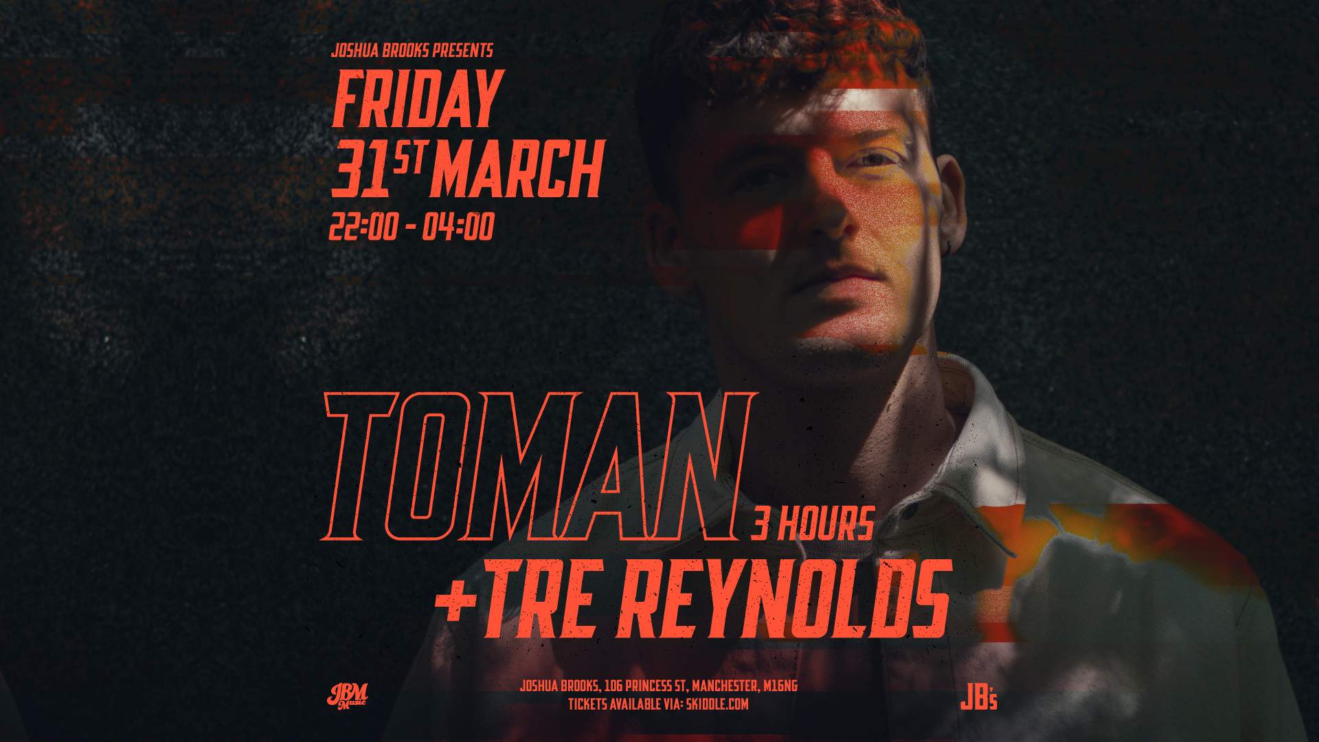 Joshua Brooks presents Toman [3-hour set] at Joshua Brooks, Manchester