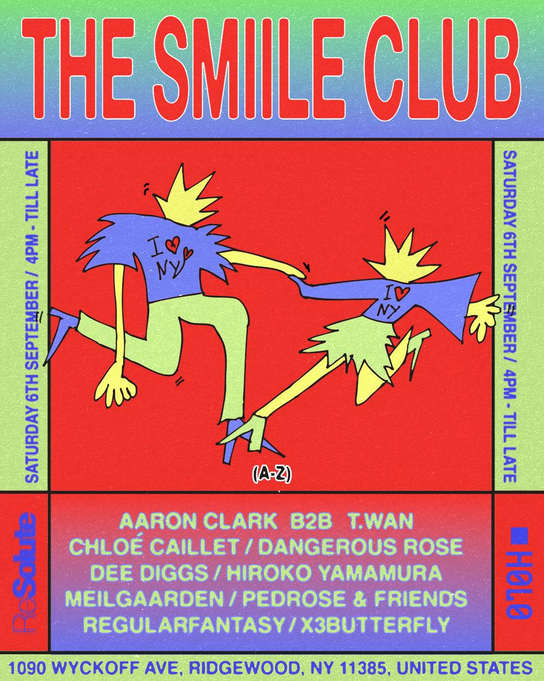 ReSolute x SMIILE at H0L0, New York City