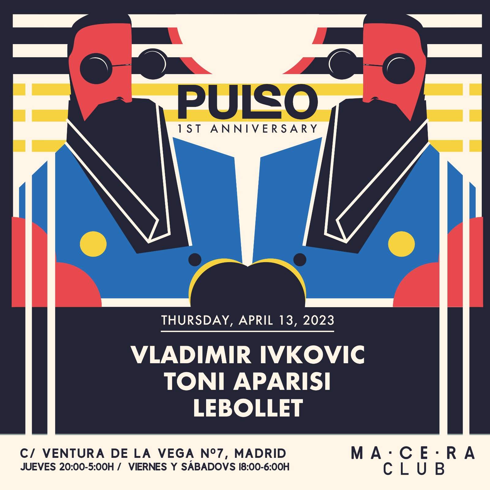 ANIVERSARIO PULSO: Vladimir Ivkovic + Toni Aparisi + lebollet at Macera ...