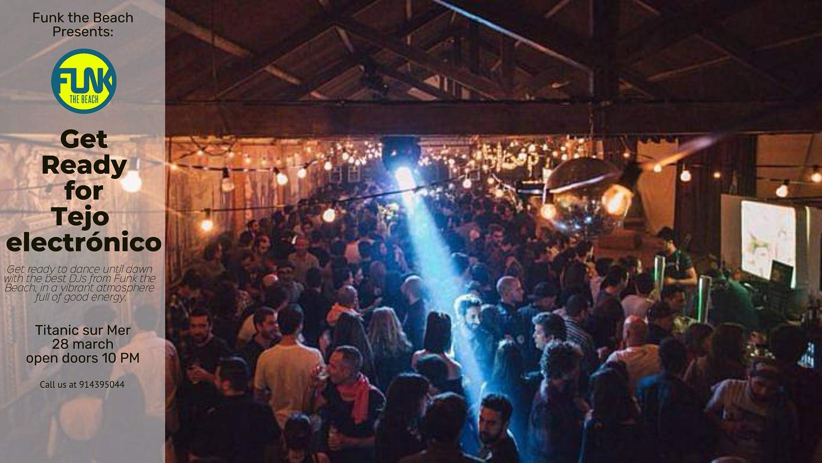 TEJO ELECTRONICO II at Titanic Sur Mer, Lisbon