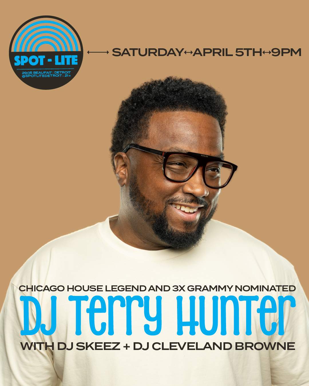 DJ Terry Hunter with DJ Skeez + DJ Cleveland Browne at Spot Lite ...