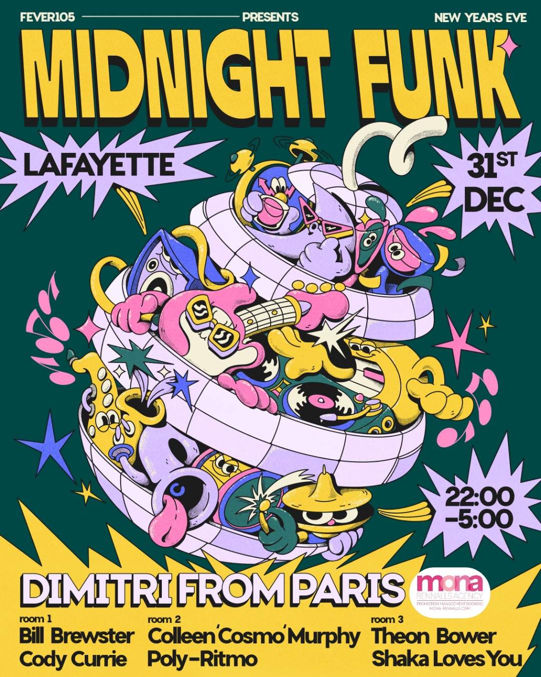 Fever105's Midnight Funk: Dimitri From Paris, Bill Brewster, Colleen ...