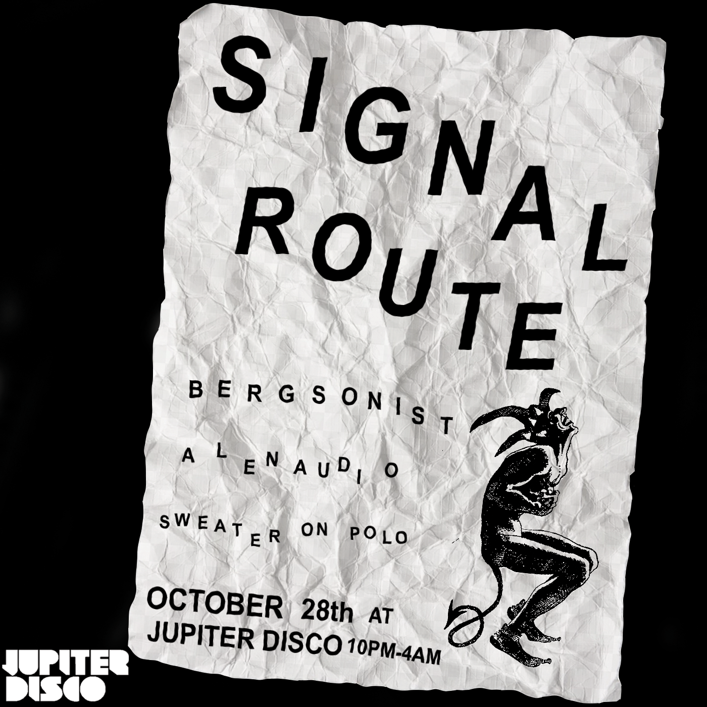 Signal Route feat. Bergsonist at Jupiter Disco, New York City