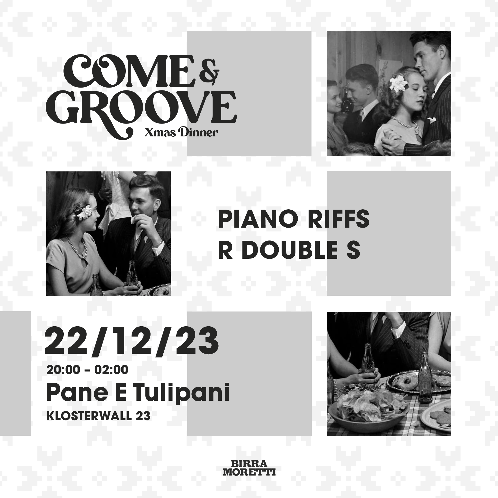 Come & Groove 'Xmas Dinner' at Pane E Tulipani, Hamburg