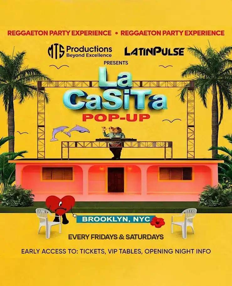 Bad Bunny Immersive Experience NYC - Brooklyn Reggaeton Party at ...