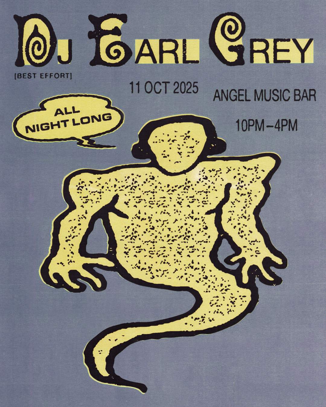 DJ Earl Grey - All Night Long bij Angel Music Bar, Melbourne
