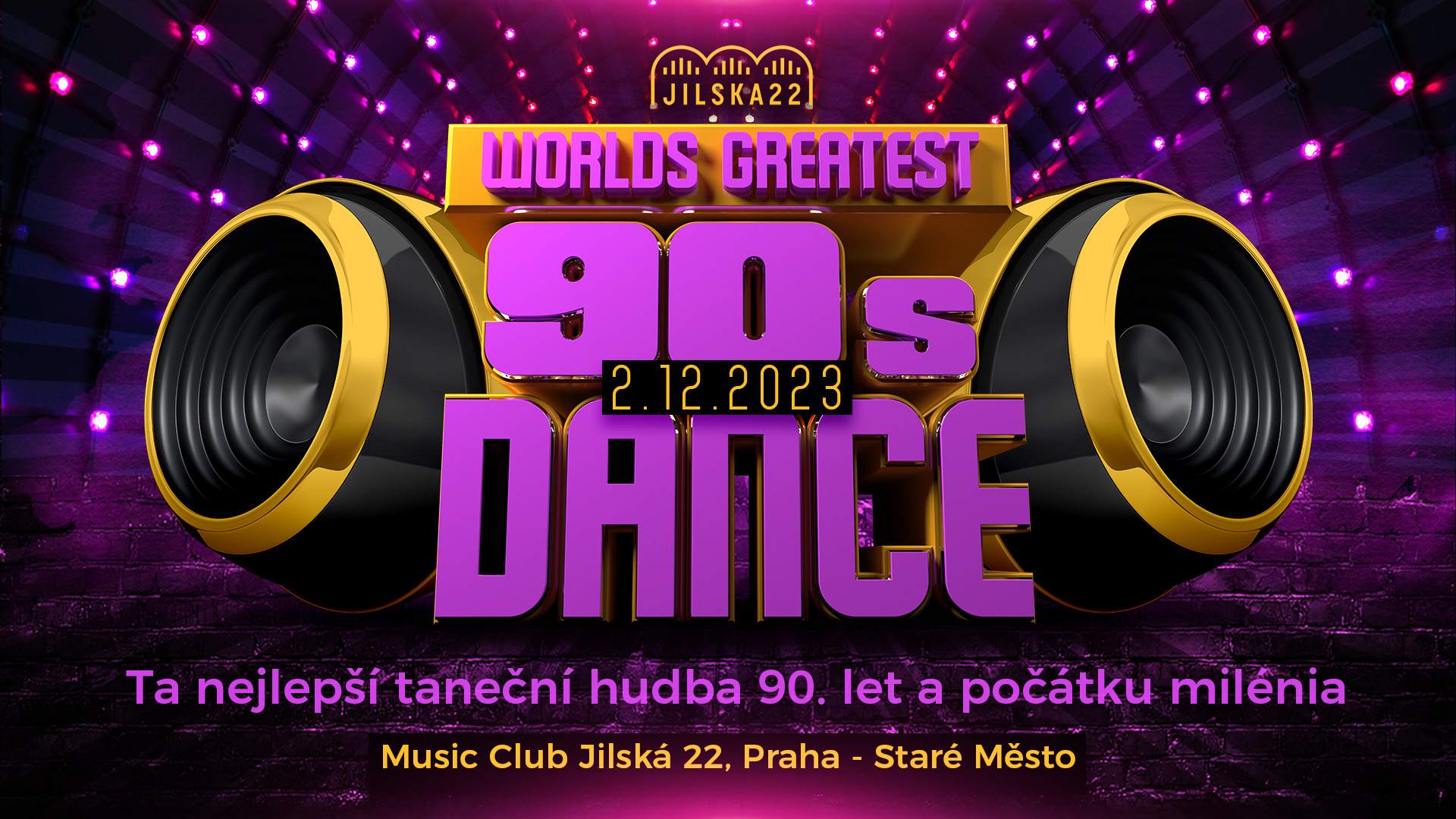 90s Dance a Music Club Pulse 22, Prague