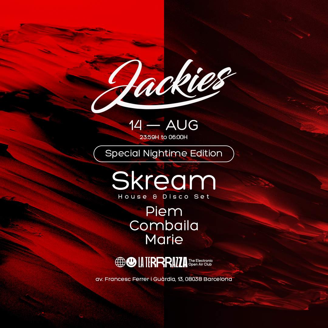 SOLD OUT* Jackies Open Air Nightime w/ Skream (House&Disco Set) at La ...