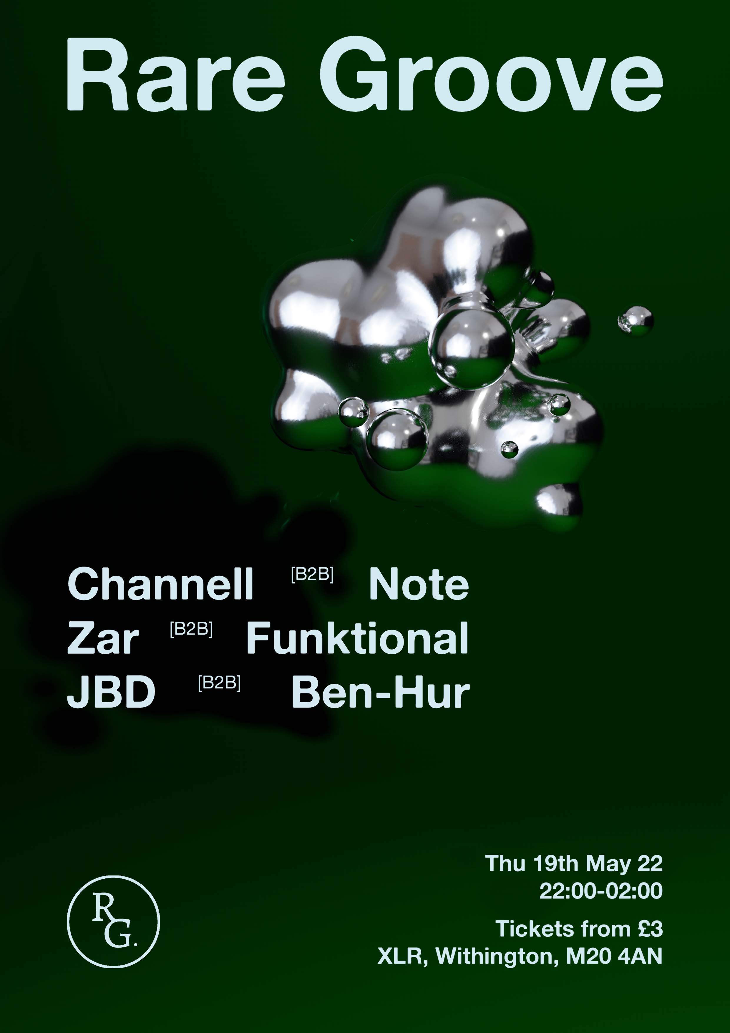 Rare Groove Sessions at XLR, Manchester