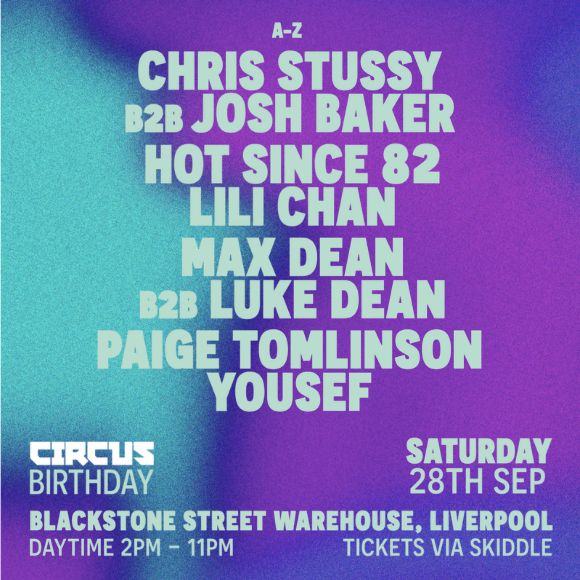 Circus Birthday at Blackstone Street Warehouse, Liverpool