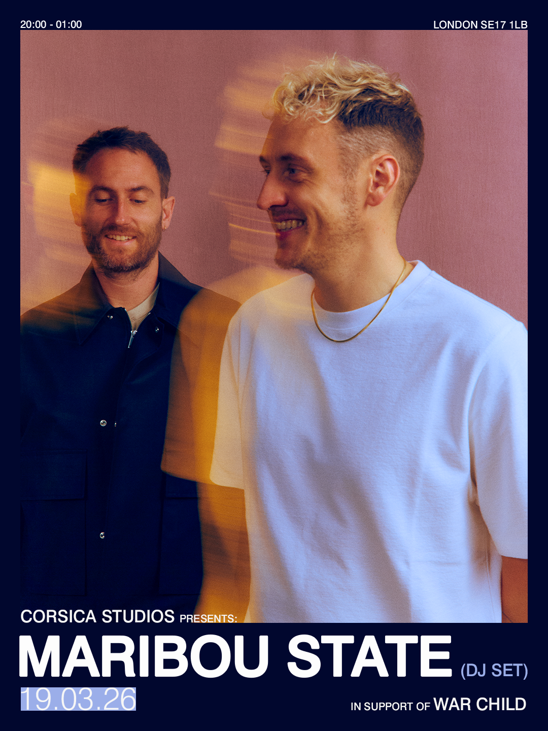 Maribou State at Corsica Studios - In aid of Warchild **SOLD OUT** at ...