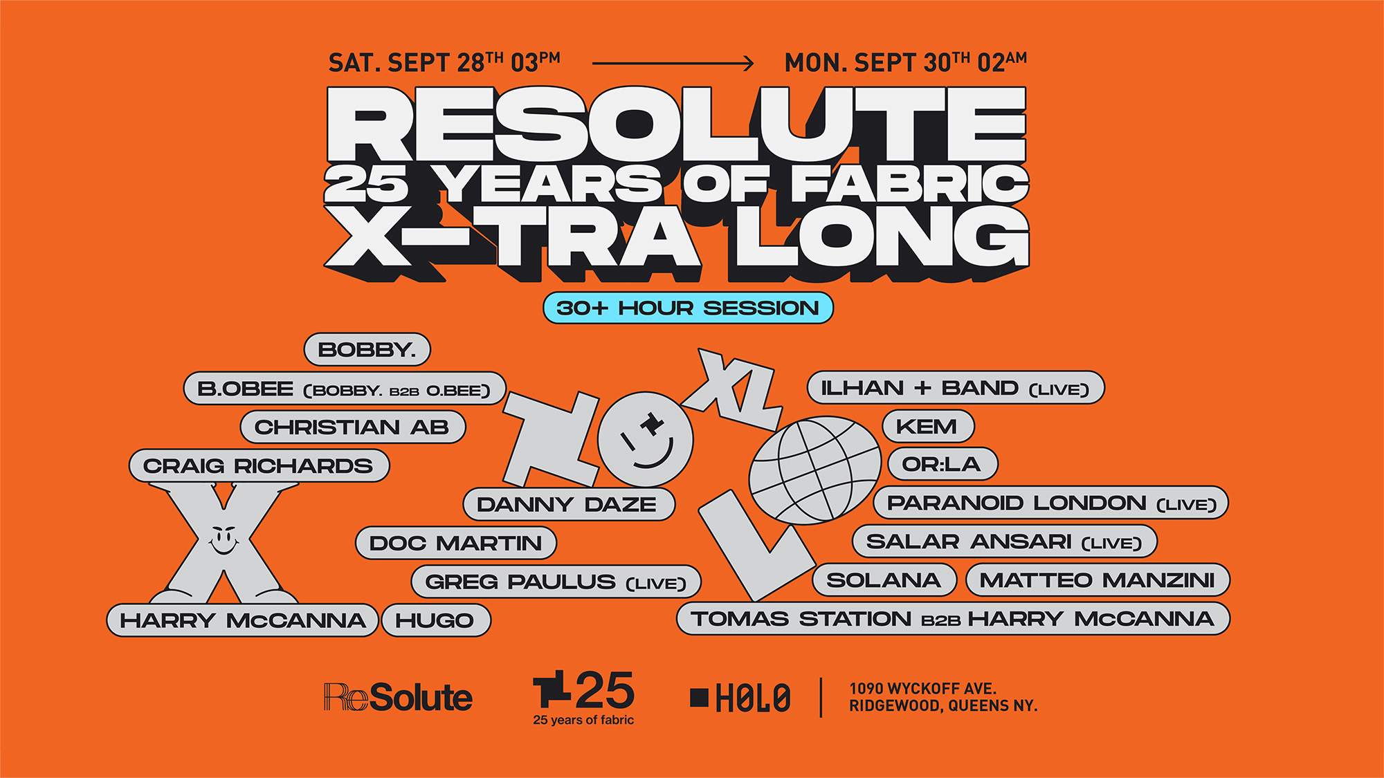 ReSolute XL: Celebrating 25 years of fabric around the world at H0L0 ...