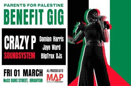 CRAZY P Soundsystem - Brighton + very special guests Damian Harris ...