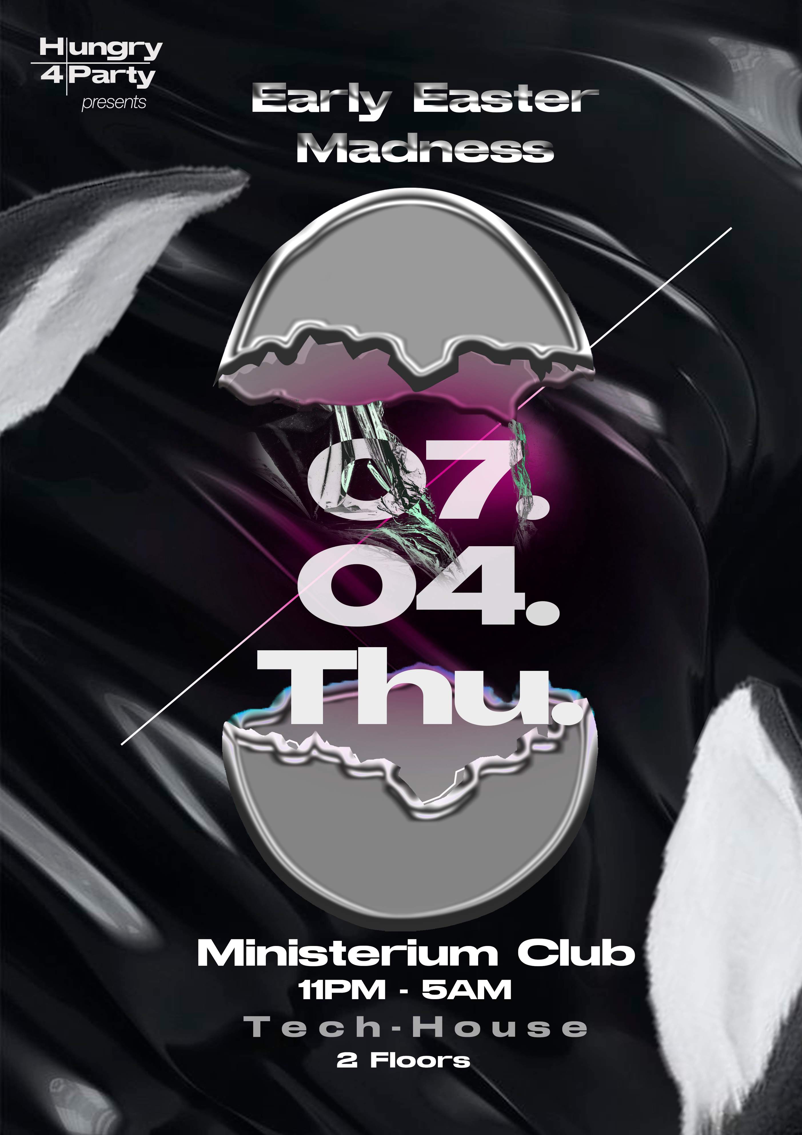 H4P // Early Easter Madness at Ministerium Club, Lisbon