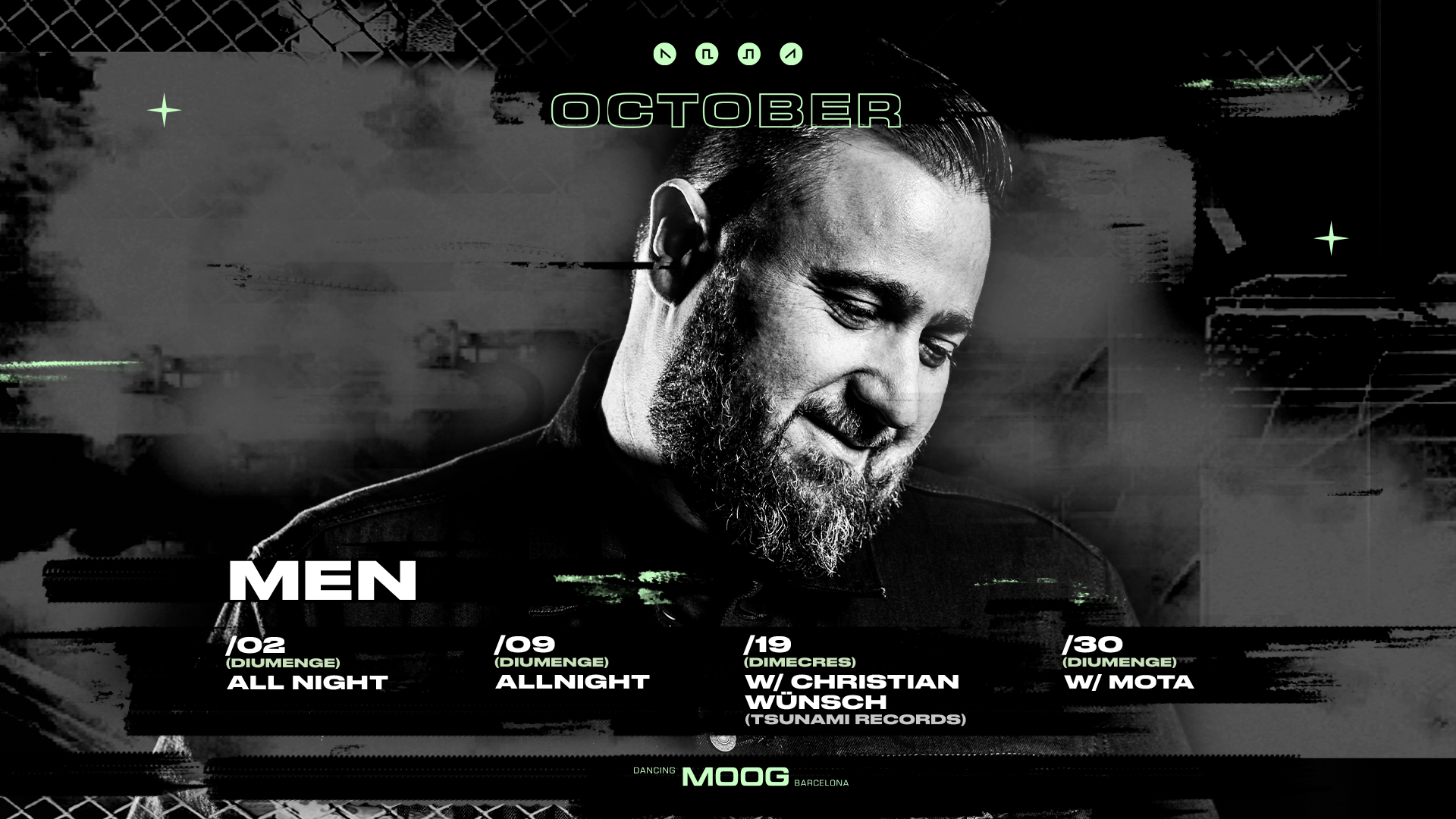 Men + Mota (MOOG Club) at Moog Club, Barcelona
