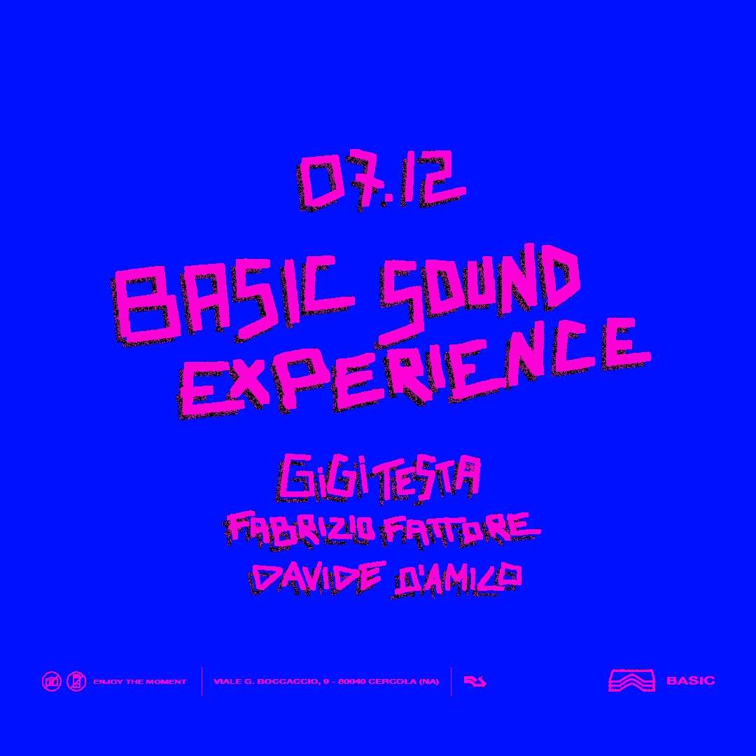 Basic • Gigi Testa + Fabrizio Fattore + Davide D'Amico at Basic Club ...