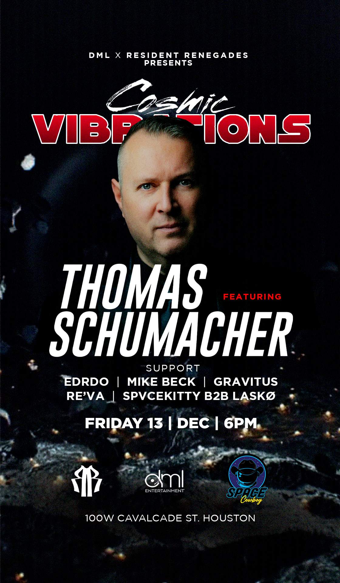 Thomas Schumacher at Space Cowboy - Houston at TBA - Space Cowboy - Houston, Houston