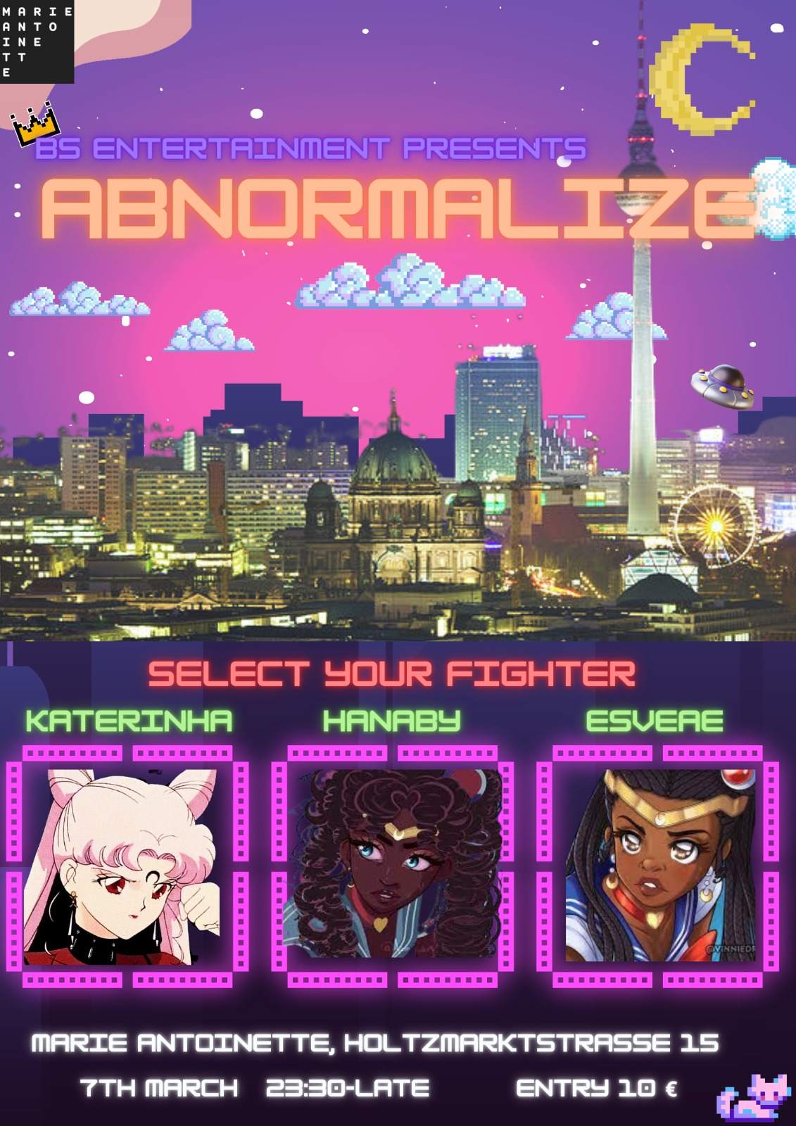 ABNORMALIZE at Marie Antoinette, Berlin