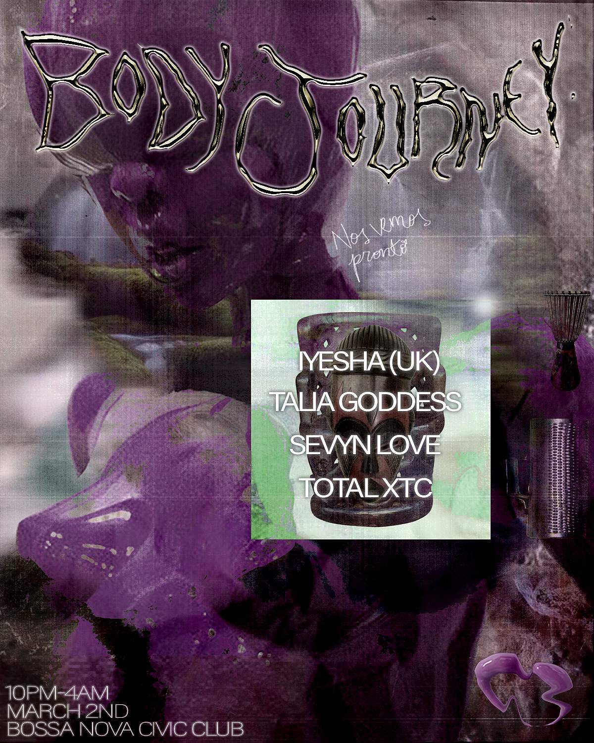 Body Journey with Iyesha (UK), TALIA GODDESS, Sevyn Love + Total XTC at ...