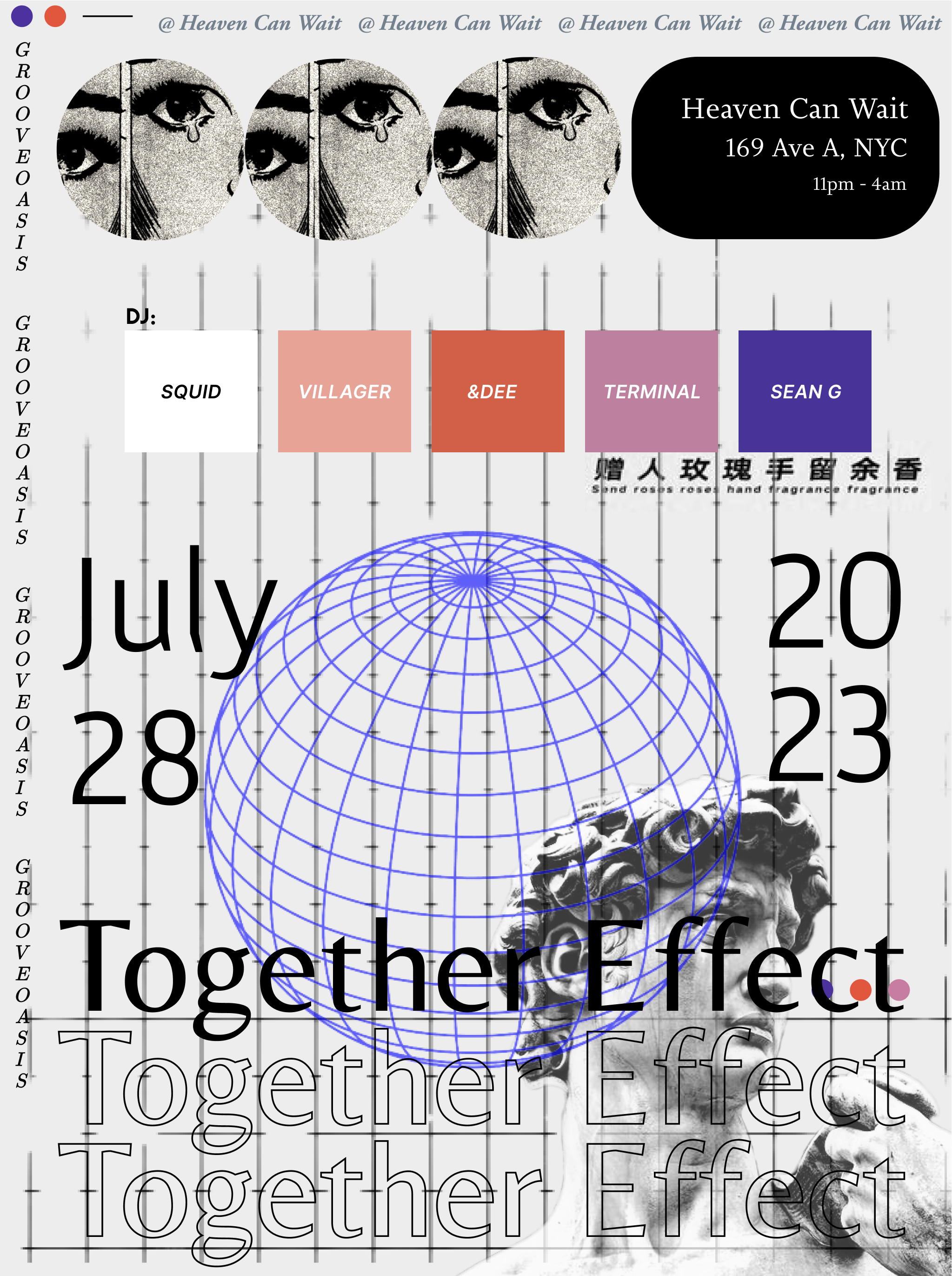 Together Effect: Groove Oasis at Heaven Can Wait, New York City