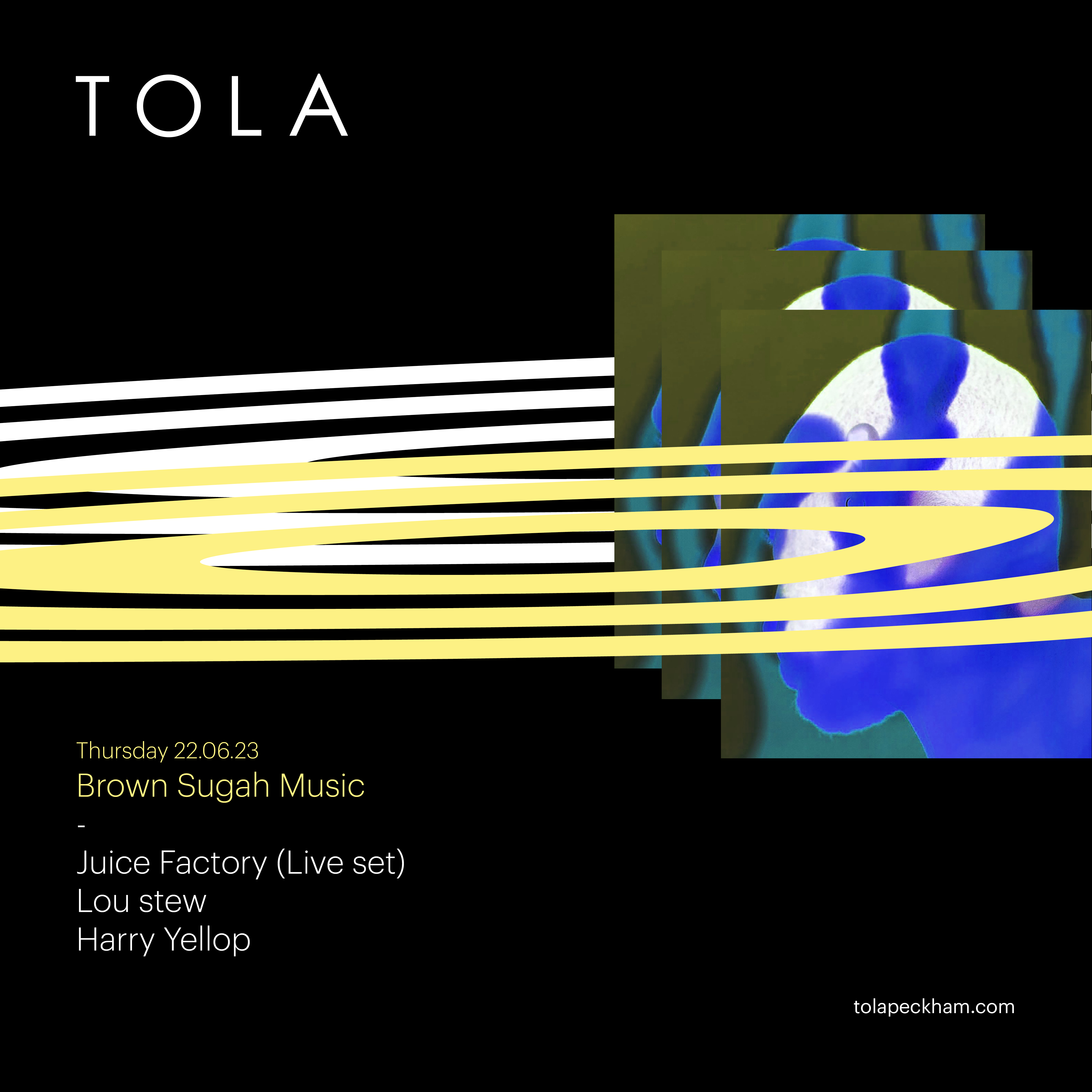 Brown Sugah Music:Juice Factory (Live set), Lou stew & Harry Yellop at ...