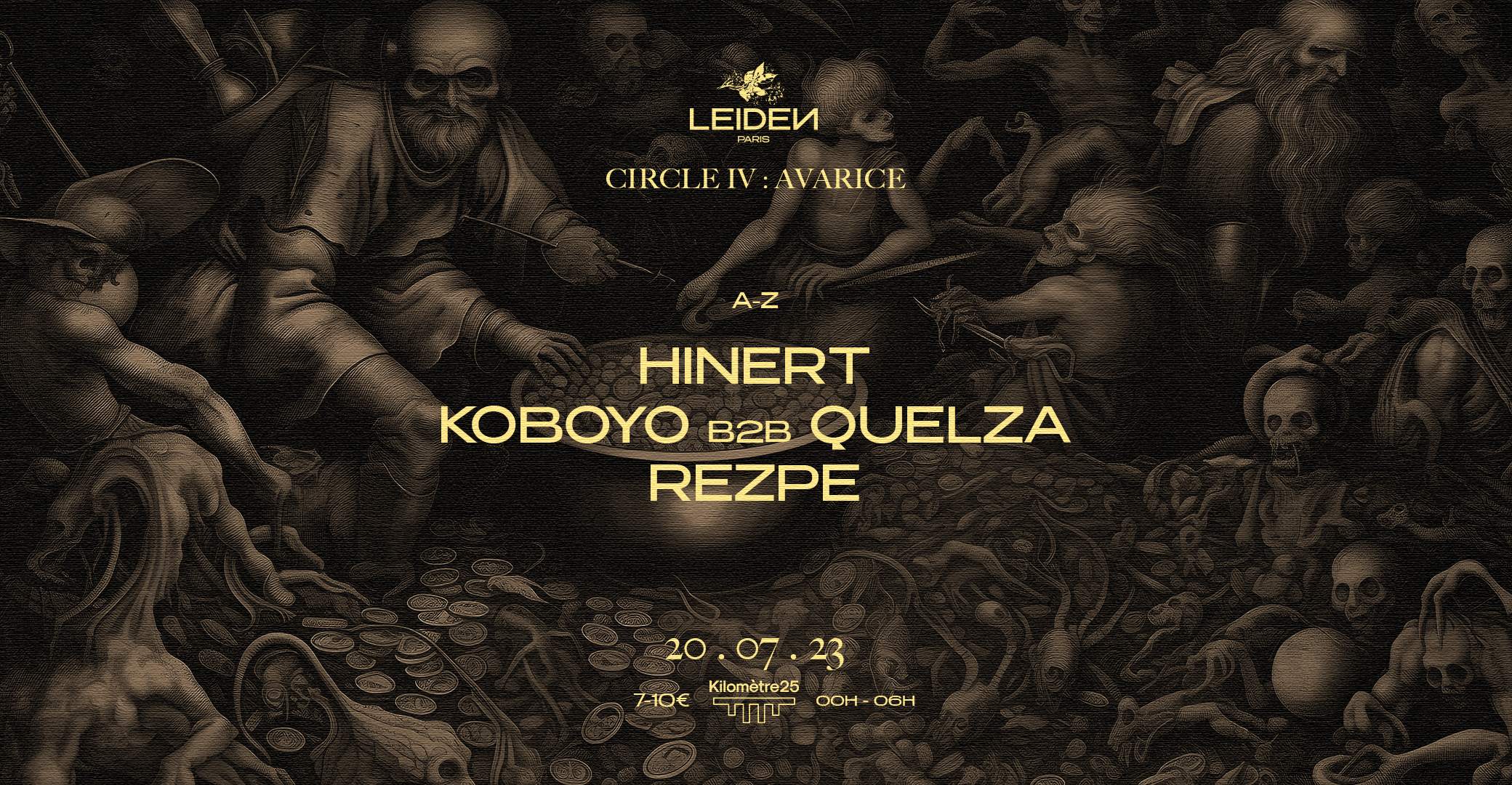 KM25 x LEIDEN NIGHT #4: Koboyo B2B Quelza, HINERT & REZPE bei ...