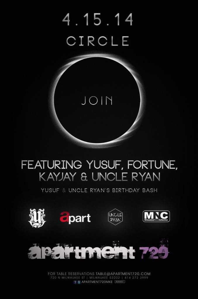 Circle #Jointhecircle Ft: Uncle Ryan, Kayjay, Fortune bei Apartment 720 ...