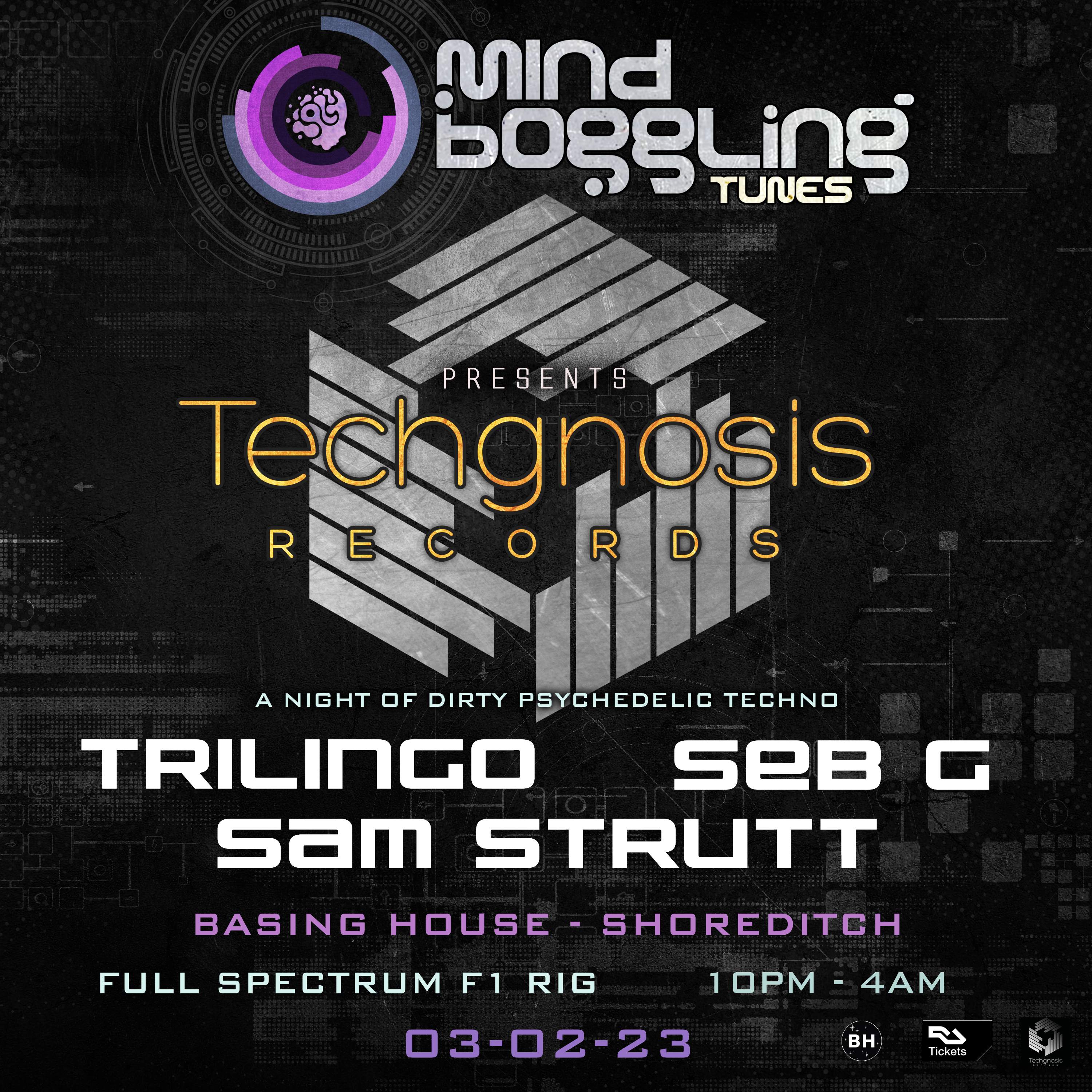 Mind Boggling Tunes presents Techgnosis Records with TRILINGO & SEB G ...