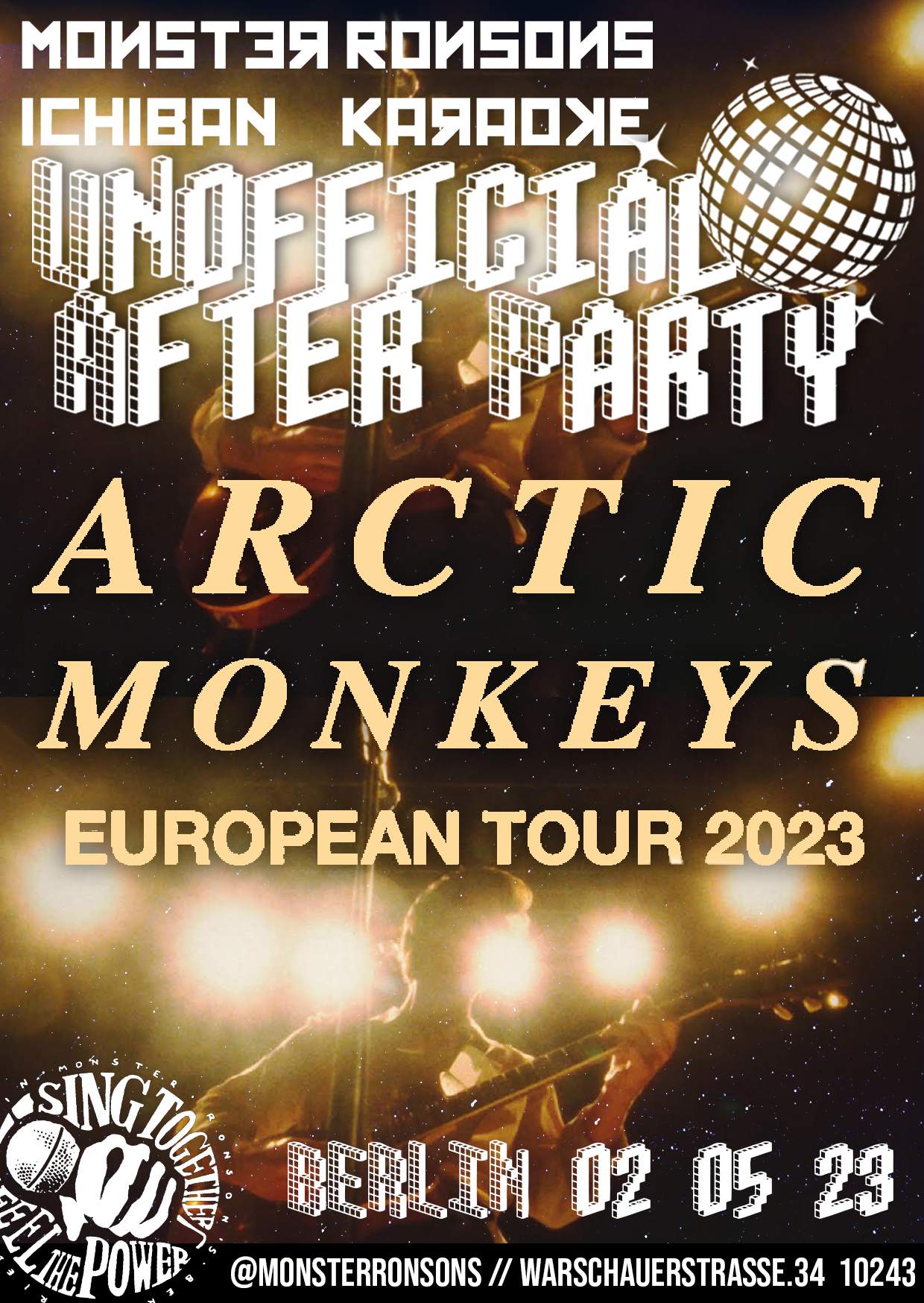 ๑UnOfficial AfterParty๑ - ARCTIC MONKEYS at Monster Ronson's Ichiban ...