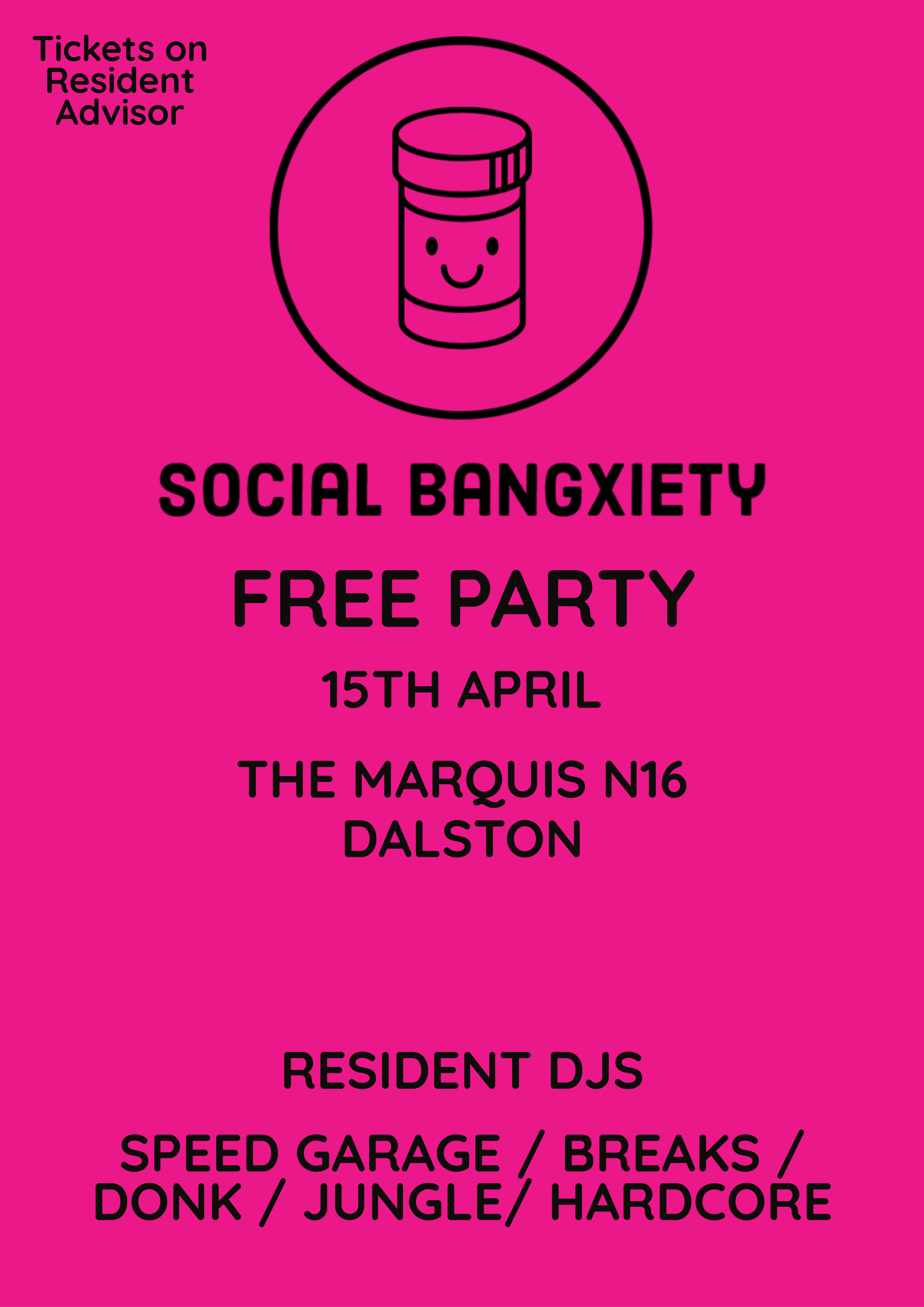 SOCIAL BANGXIETY FREE PARTY en The Marquis, London