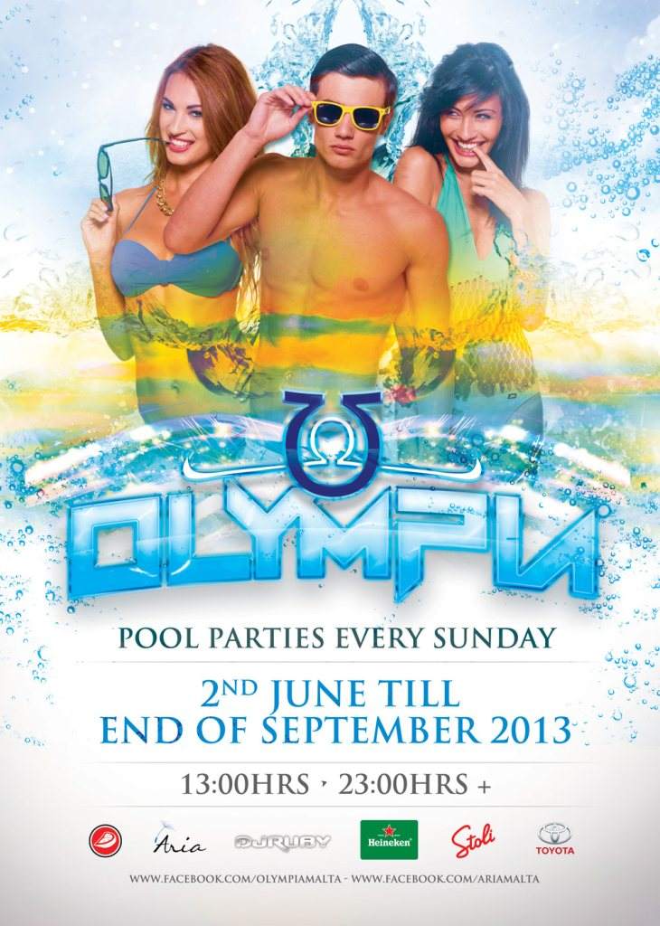 Olympia Pool Parties en Aria Complex, Malta
