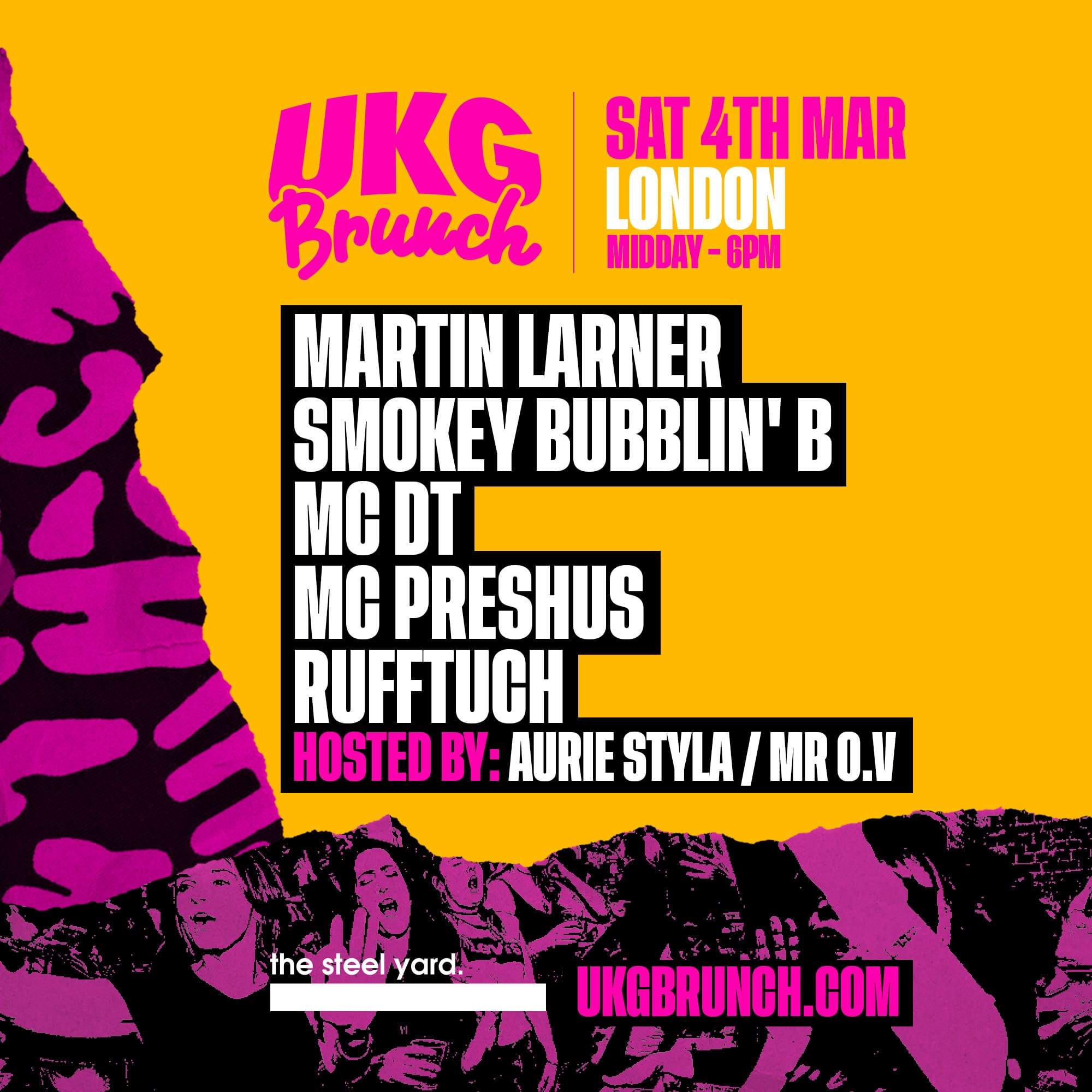 UKG BRUNCH - LONDON at The Steel Yard, London