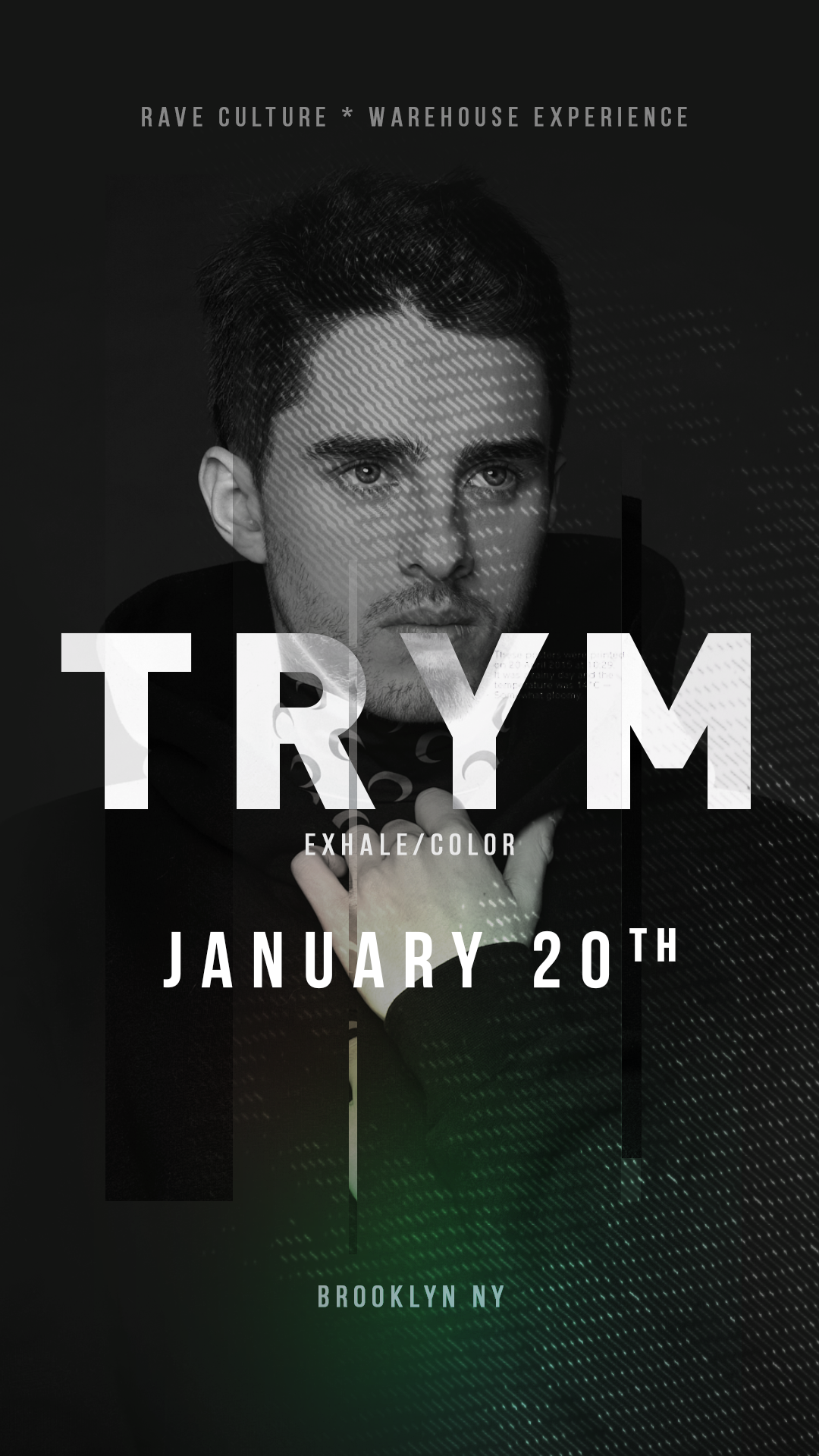 Rave Culture 001: Trym (Color/Exhale) at TBA - Brooklyn Warehouse, New ...