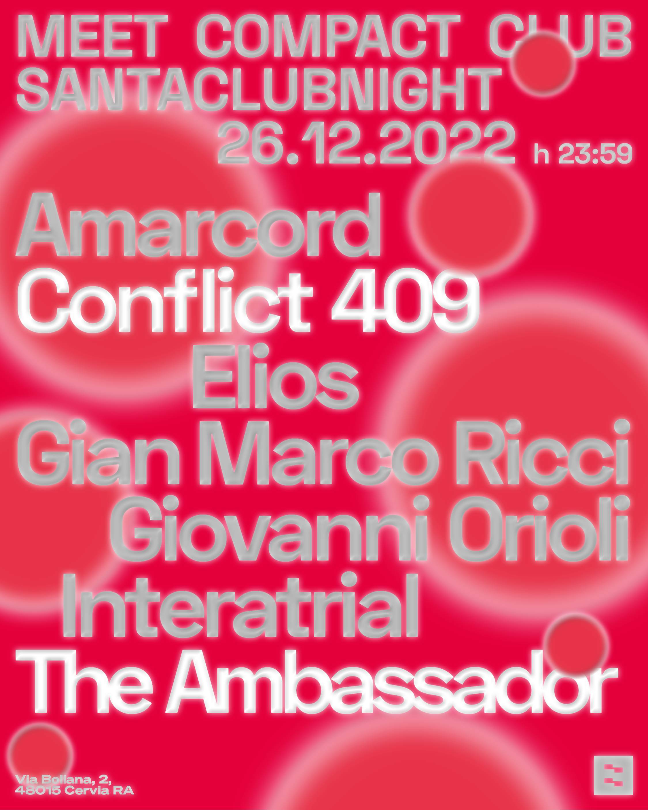 Meet Compact Club: SANTACLUBNIGHT at Meet Compact Club, North