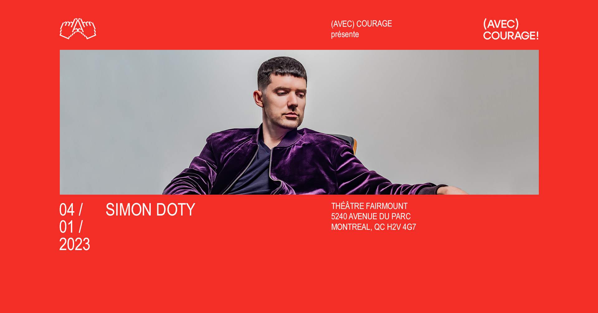 Simon Doty - Montréal at Fairmount Theatre, Montreal