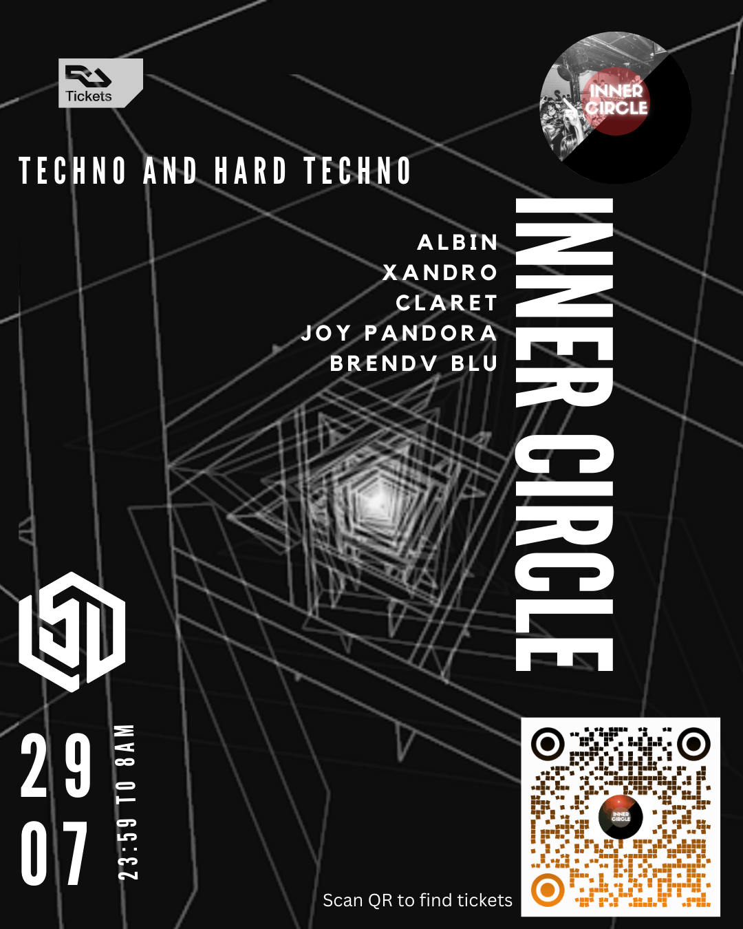 Inner Circle - Underground Rave II at LaSeDe, Barcelona