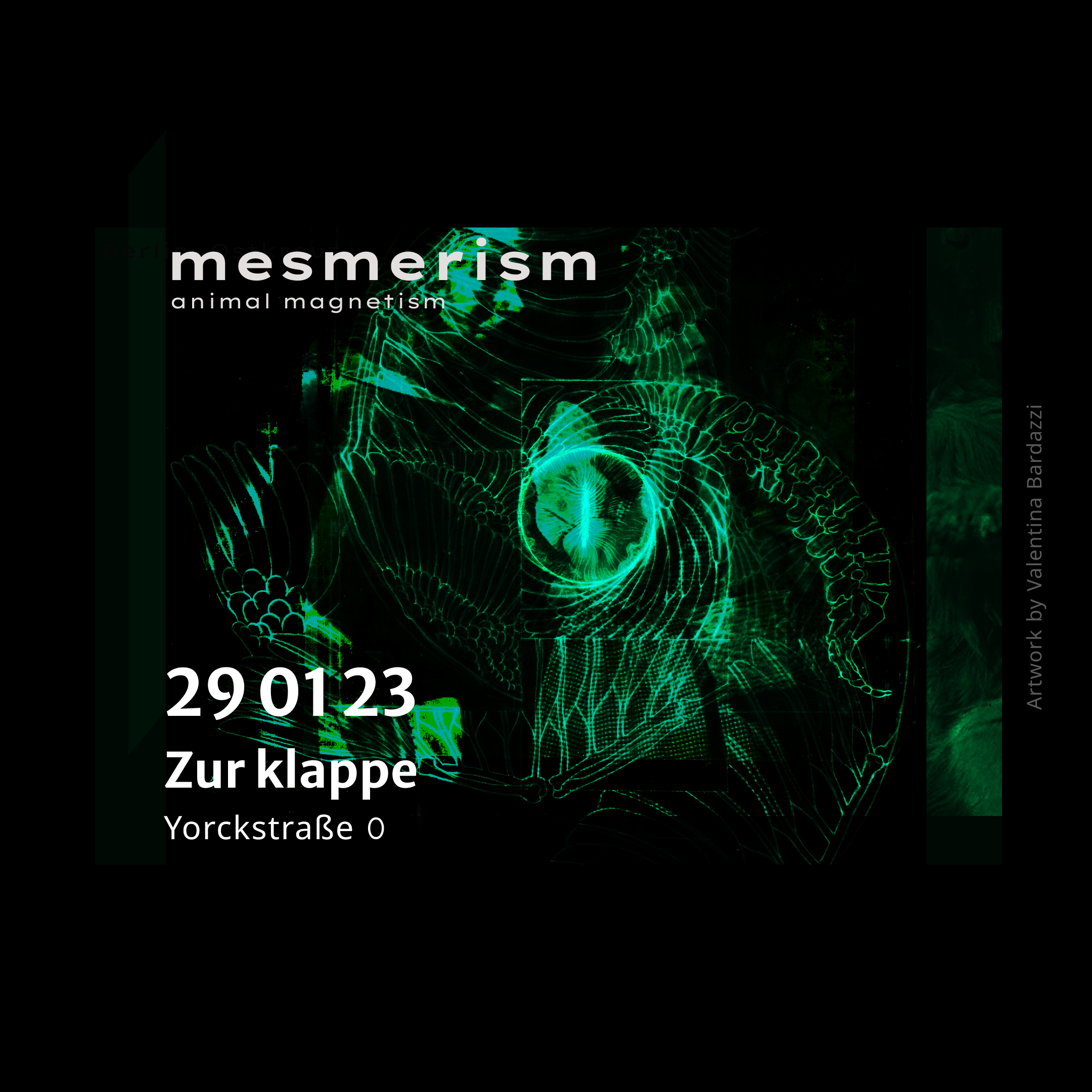 mesmerism at Zur Klappe, Berlin