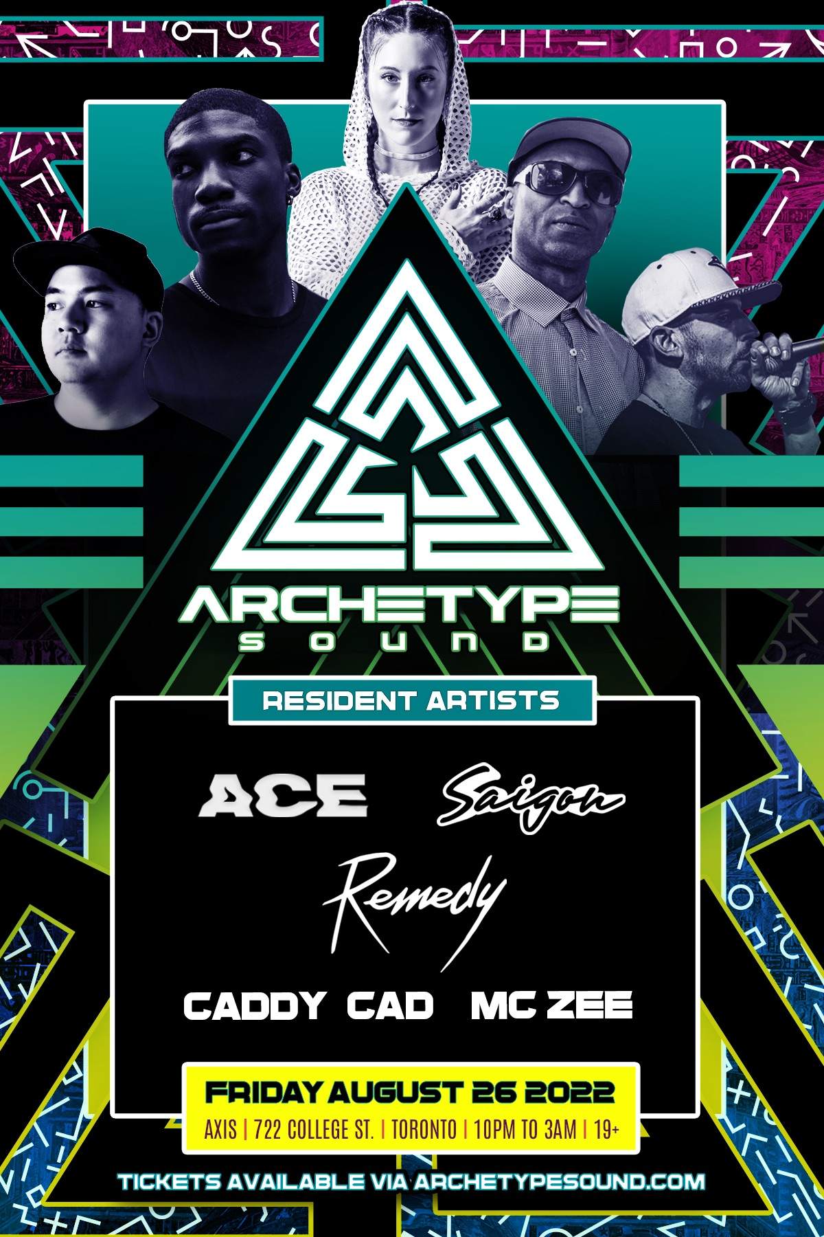 Archetype Sound DnB at Axis Club, Toronto