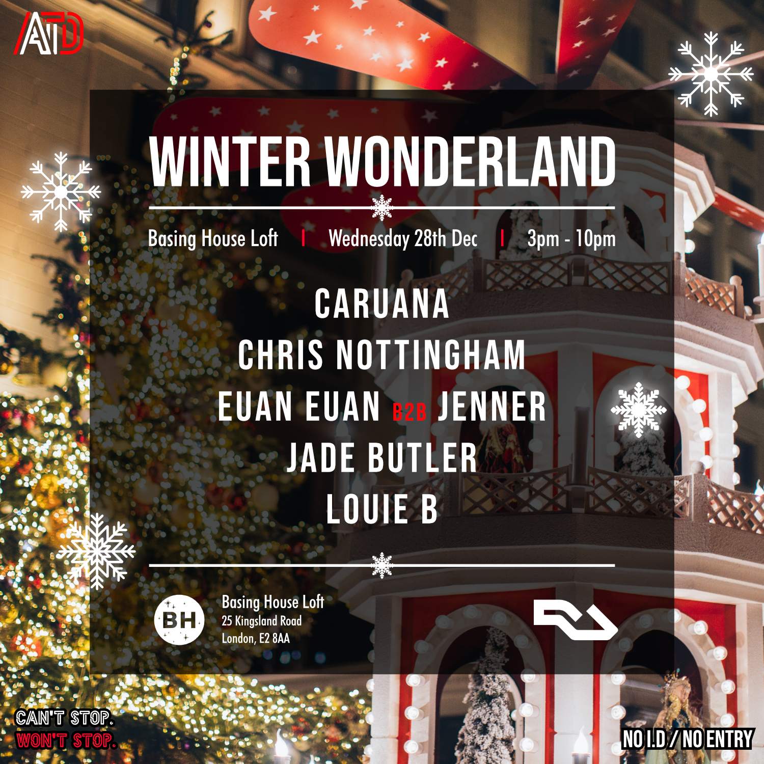 [CANCELLED] ATD Winter Wonderland at Basing House, London