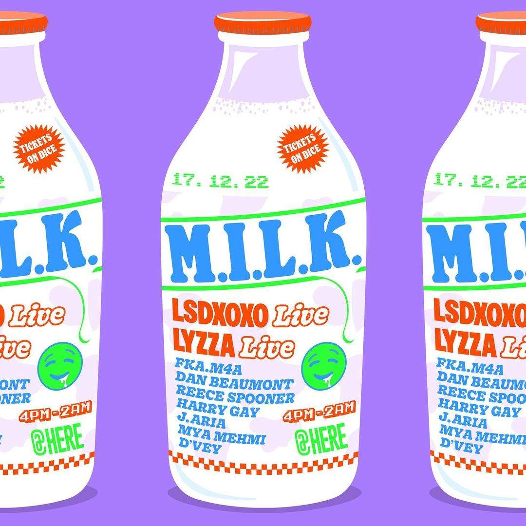 M.I.L.K. with LSDXOXO Live at HERE, London