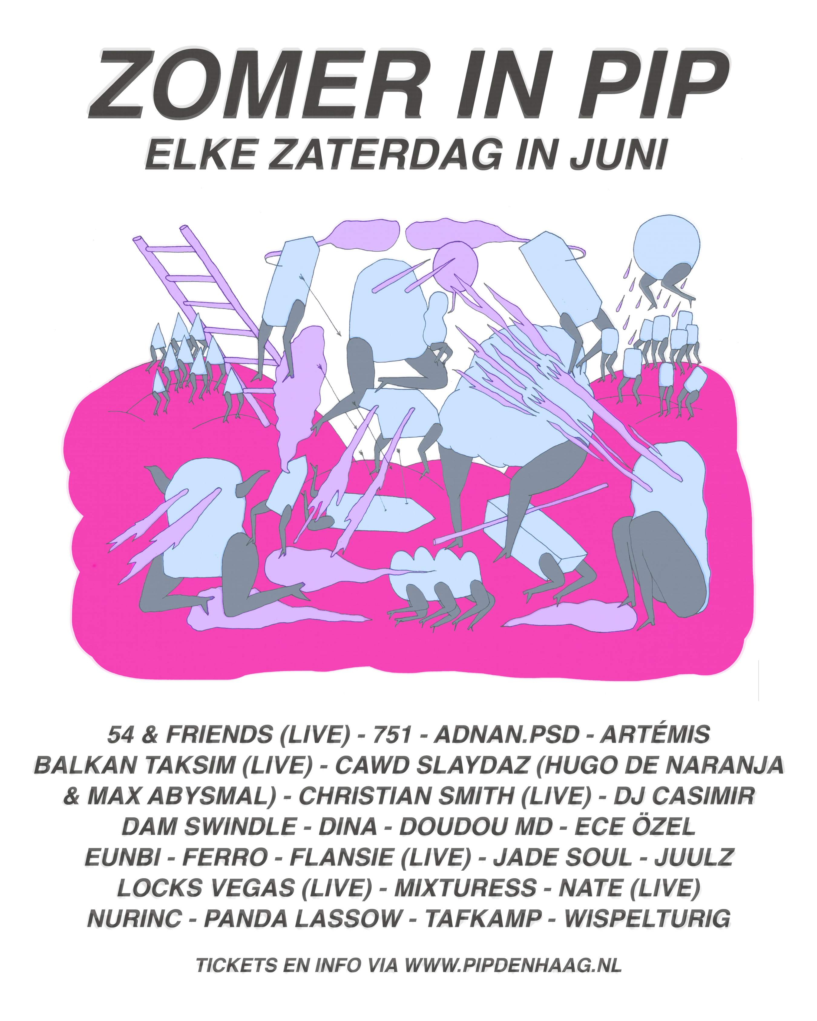 ZOMER in PIP // 18 Juni at PIP Den Haag, The Hague