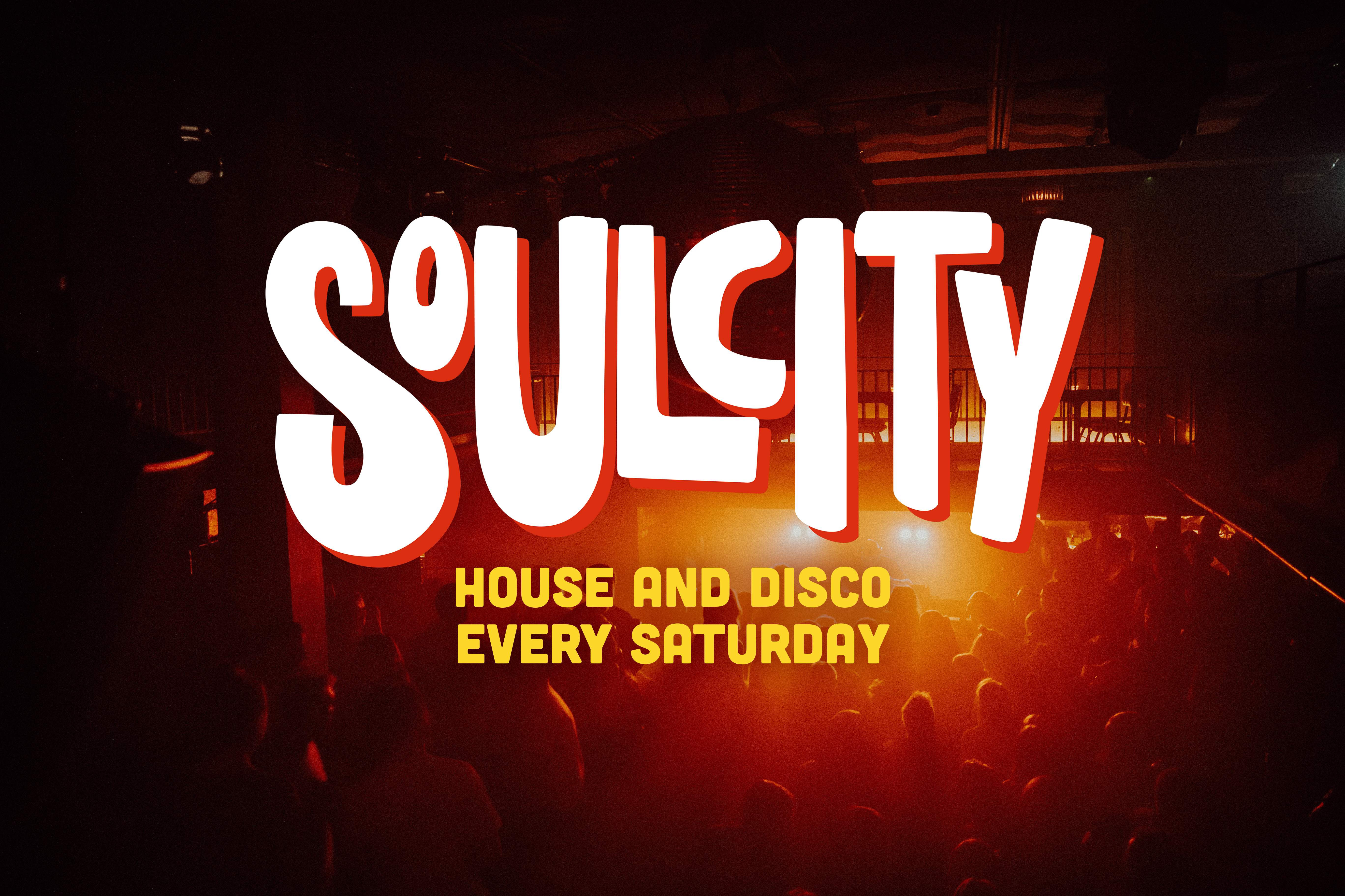 Soul City: House & Disco Every Saturday at The Jazz Cafe, London