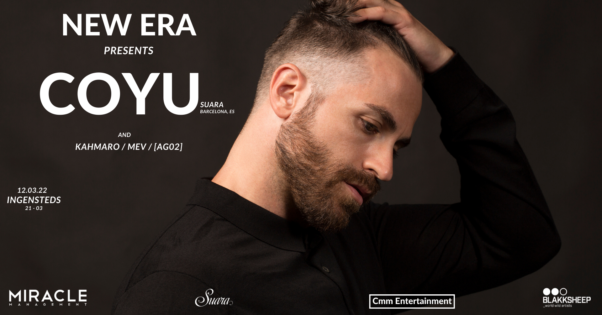 New Era presents. Coyu at Ingensteds, Oslo
